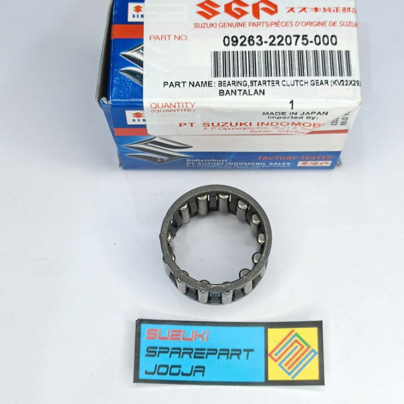 Jual Suzuki Genuine Parts, 09263-22075-000 Bearing Bambu Gear Oneway ...