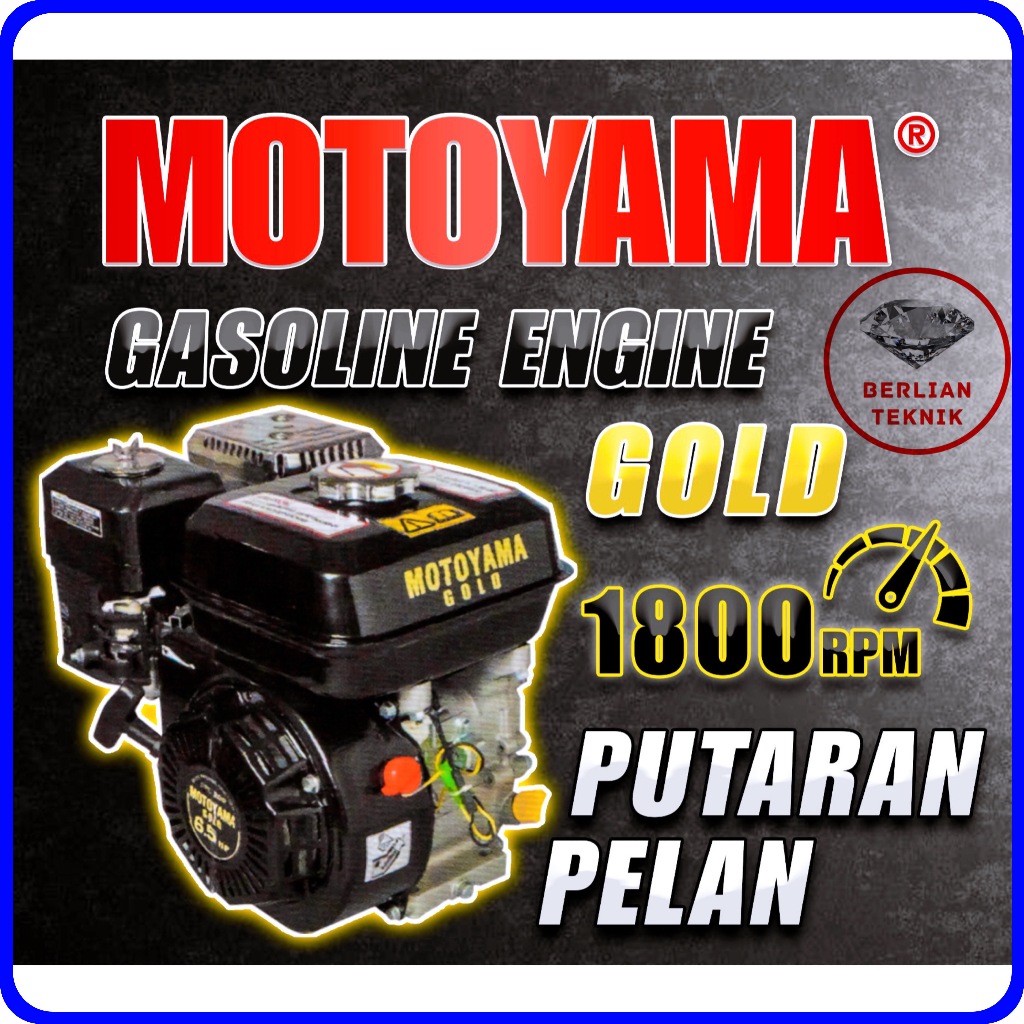 Jual Mesin Penggerak Bensin Engine Gasoline Motoyama Gold SPE 390 ...