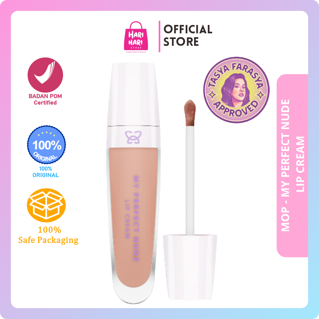 Jual MOP - My Perfect Nude Lip Cream [Tasya Farasya Approved] | Shopee ...