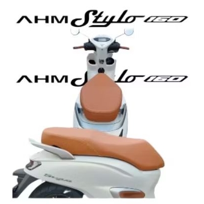 Jual Kulit Jok Honda Stylo 160 Bahan Premium Halus Tidak Kasar Polos ...