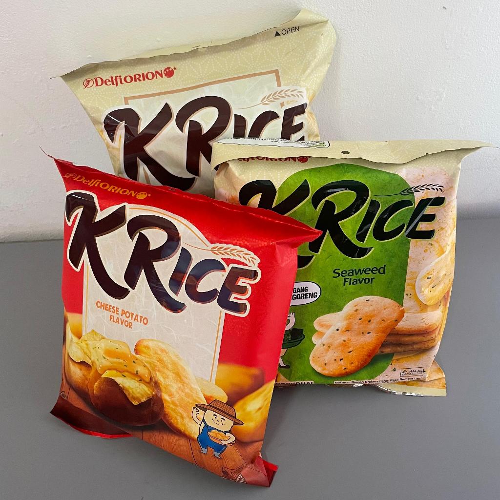 Jual DELFI ORION K'RICE SWEAWEED / CHEESE POTATO / SWEET ORI CRACKERS ...