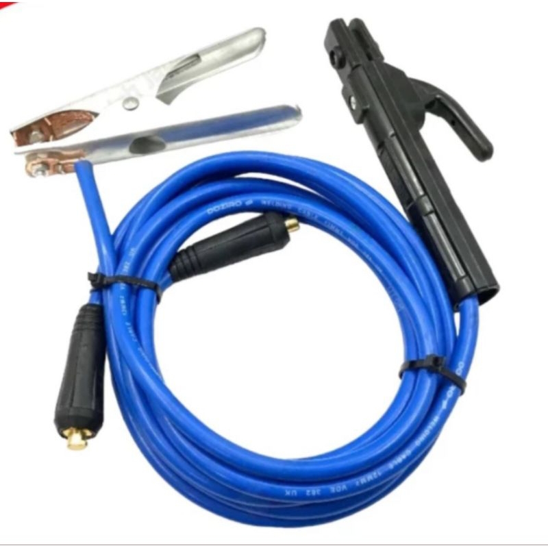 Jual paket set stang las & tang massa & kabel 1.5 meter stang las ...