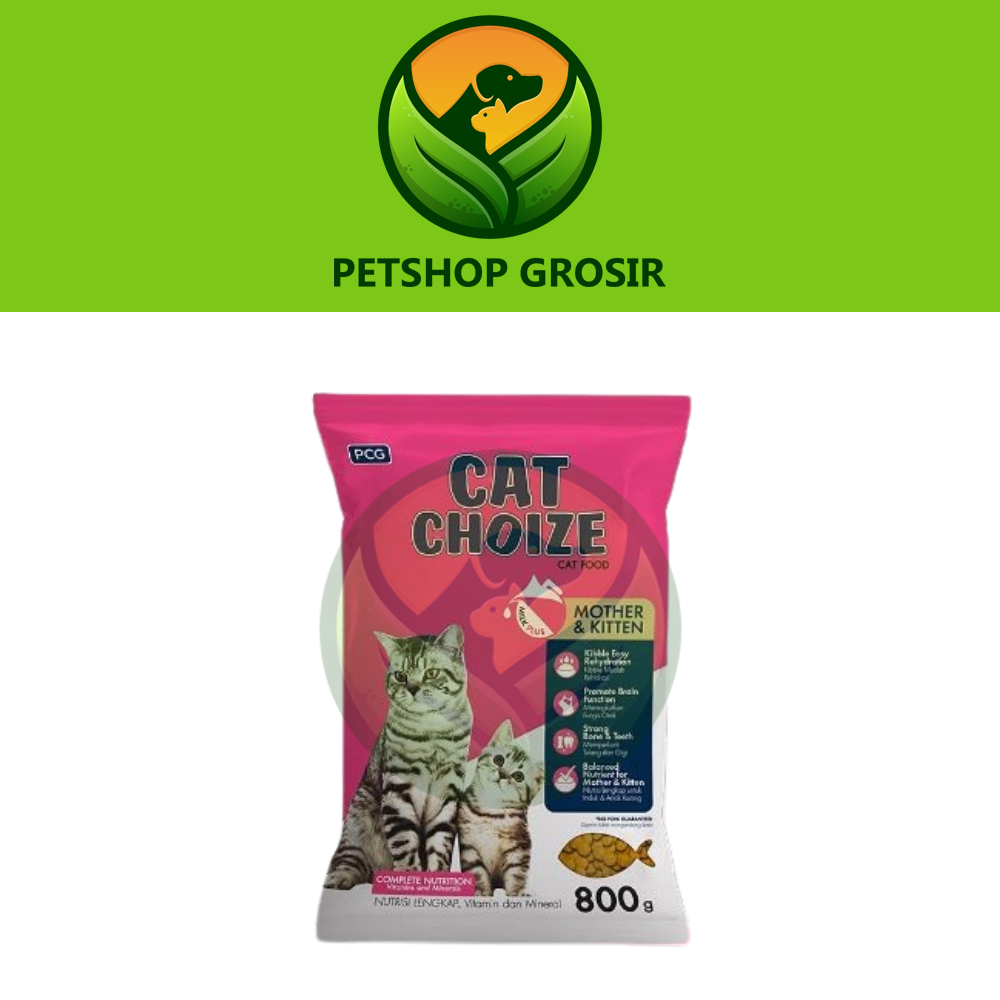 Jual Cat Choize Cat Food Mother & kitten 800GR Makanan Kucing Cat ...