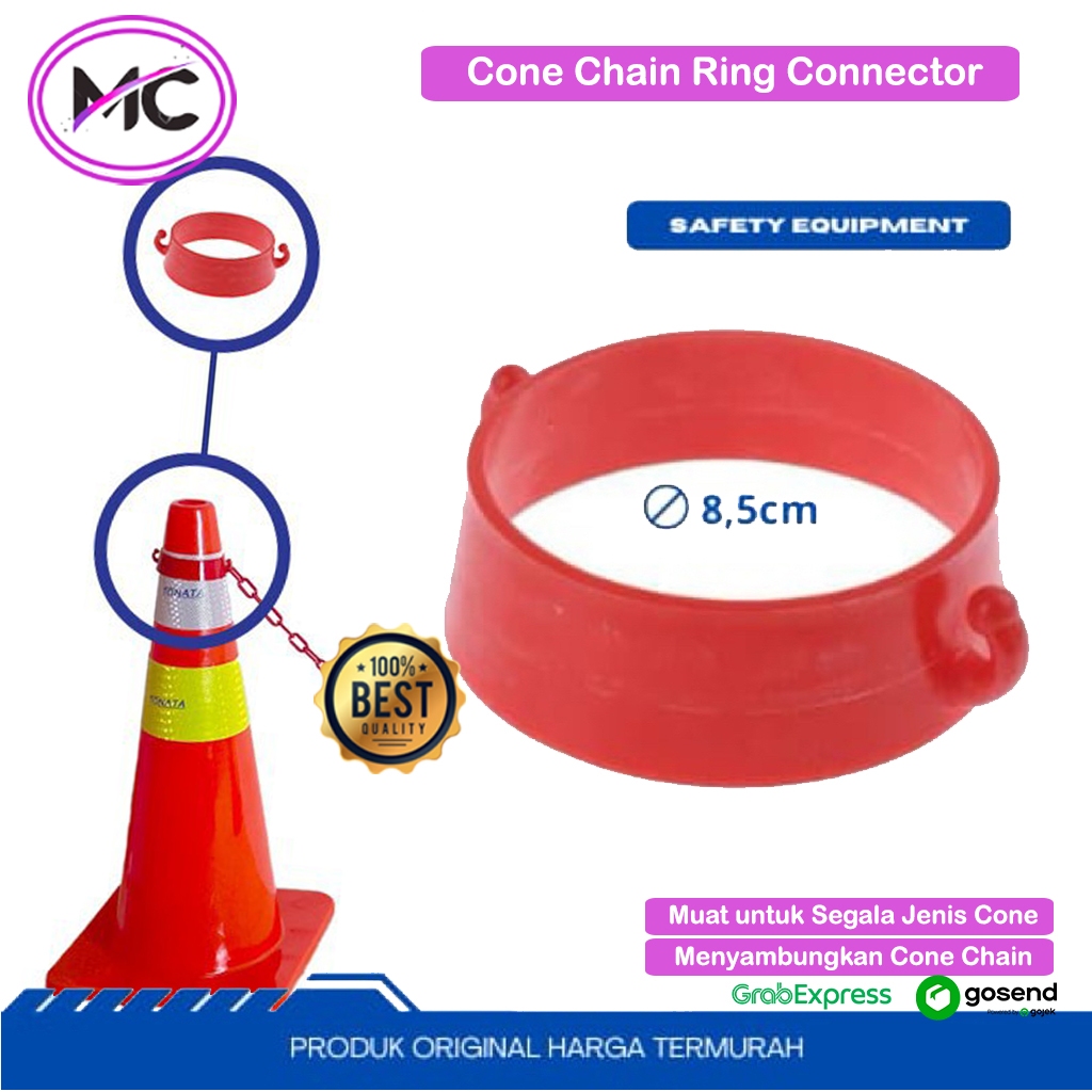 Jual Gantungan Penyambung Rantai Kerucut Cone Chain Ring Connector ...