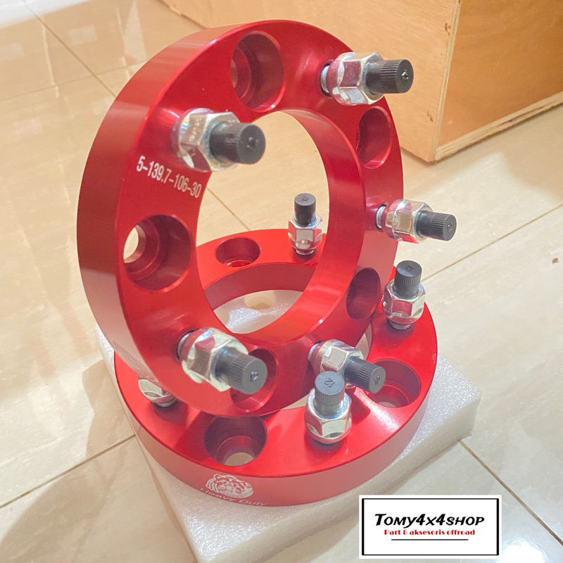 Jual adaptor velg jimny vitara taft feroza 3cm spacer velg lubang 5 ...