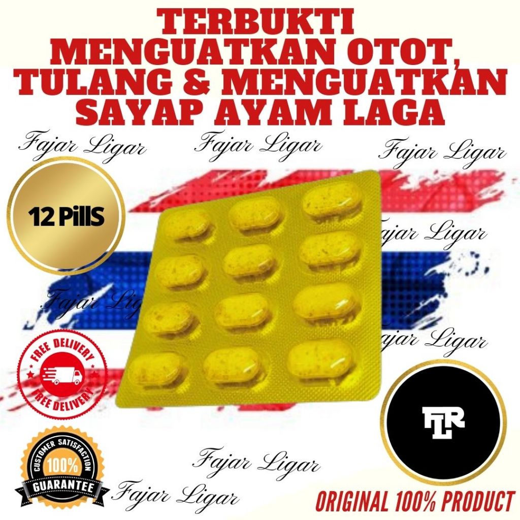 Jual Suplemen Ayam MEGA LAMPAM TL 701 (12 Tablet) Obat Vitamin Ayam ...