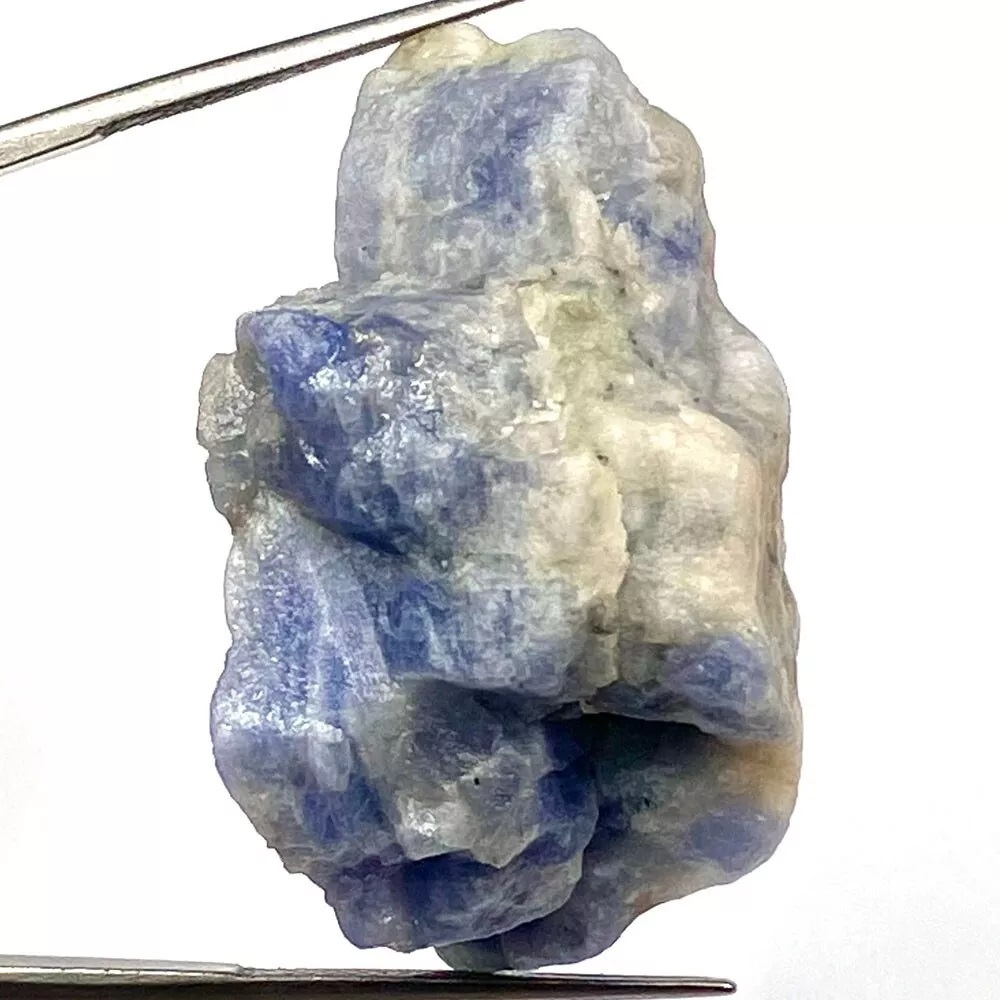 Jual bahan batu blue safir JUMBO 100% alami kode batu c084 | Shopee ...
