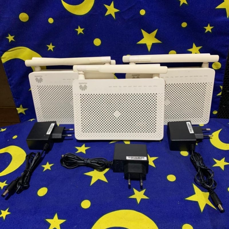 Jual HUAWEI HG8245H5 5H5 GPON Terminal Port Biru Wifi Single Band Router & Adaptor | Shopee ...