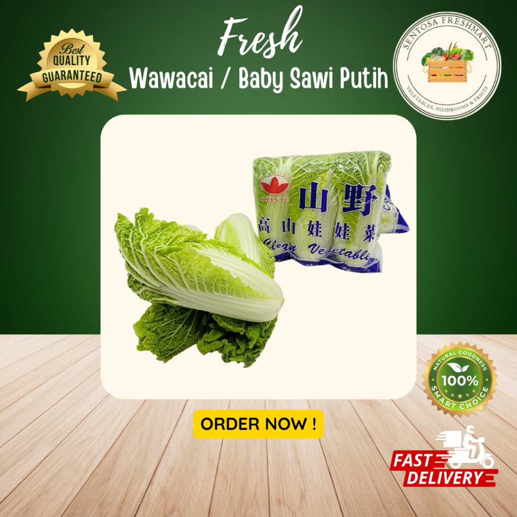 Jual [SENTOSA FRESHMART] BABY SAWI PUTIH / WAWACAI per PACK @250gr ...