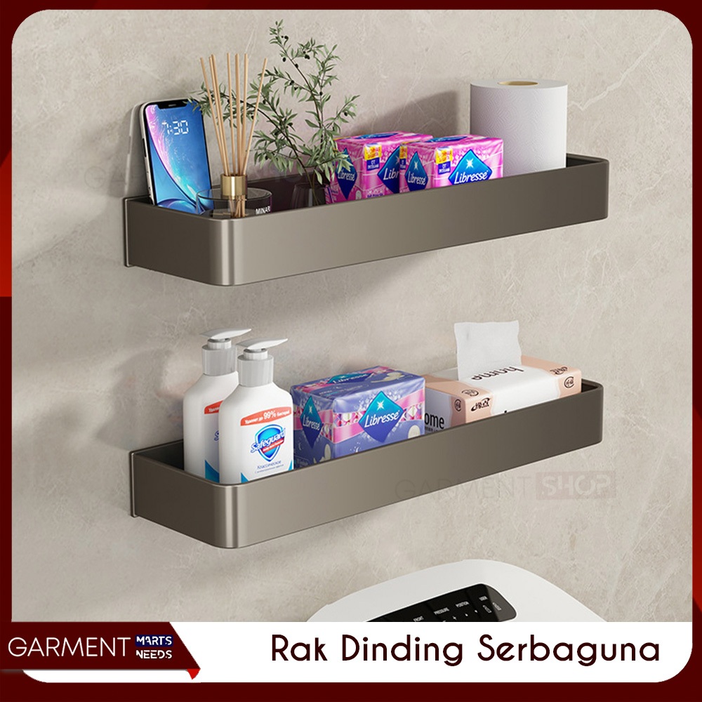 Jual Rak Ambalan Tempel Dinding Kamar Mandi Dapur Rumah Wadah Untuk ...