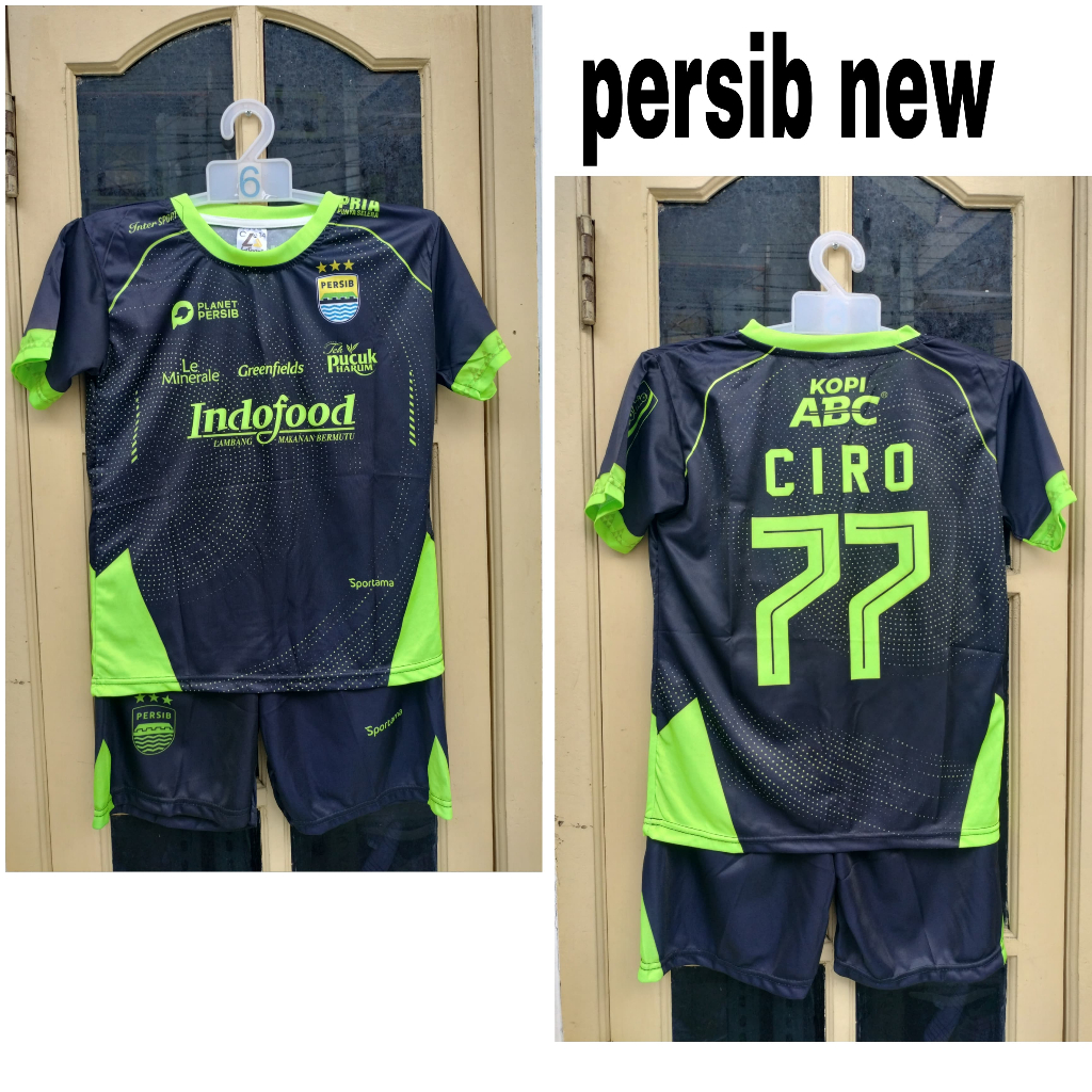 Jual SETELAN BAJU BOLA PERSIB BANDUNG CIRO/BAJU JERSEY PERSIB ANAK ...