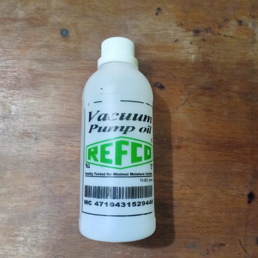 Jual VACUUM PUMP OIL REFCO 473 ml | Shopee Indonesia