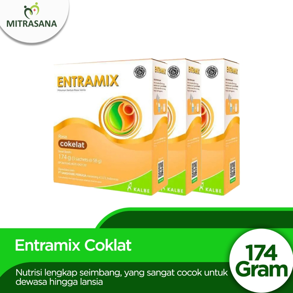Jual Bundle 3 Entramix - Nutrisi Lengkap Dewasa | Shopee Indonesia