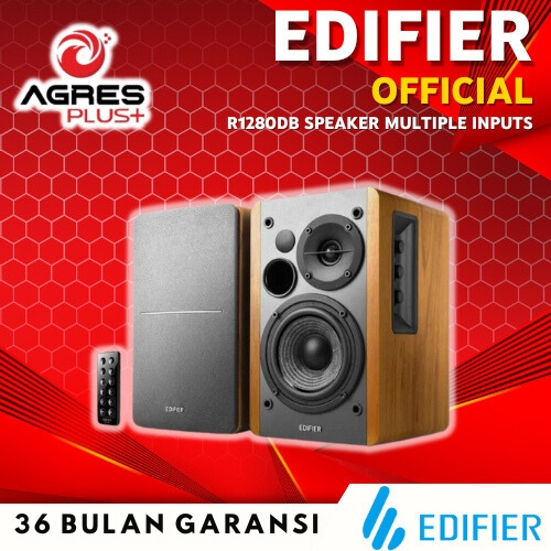 Jual EDIFIER Speaker R1280DB R1280 DB Powered Bluetooth Bookshelf Speakers AGP | Shopee Indonesia
