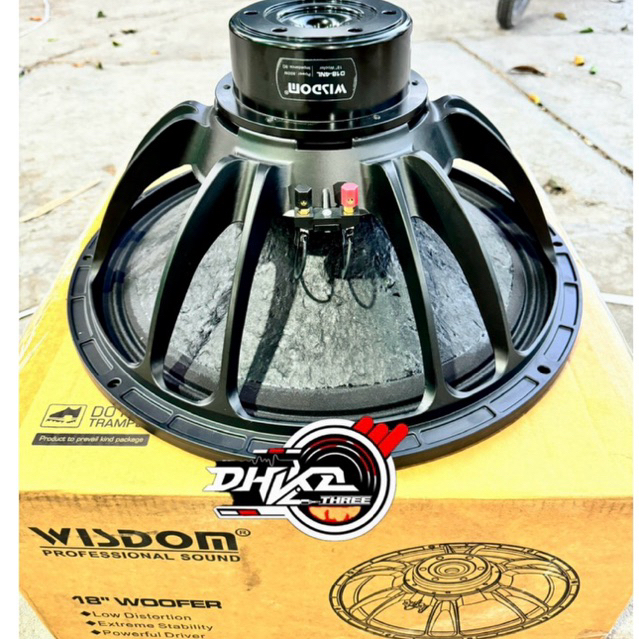 Jual SPEAKER WISDOM 18 NEO 18-4NL NEODYMIUM / SPEAKER WISDOM D184NL NEO ...