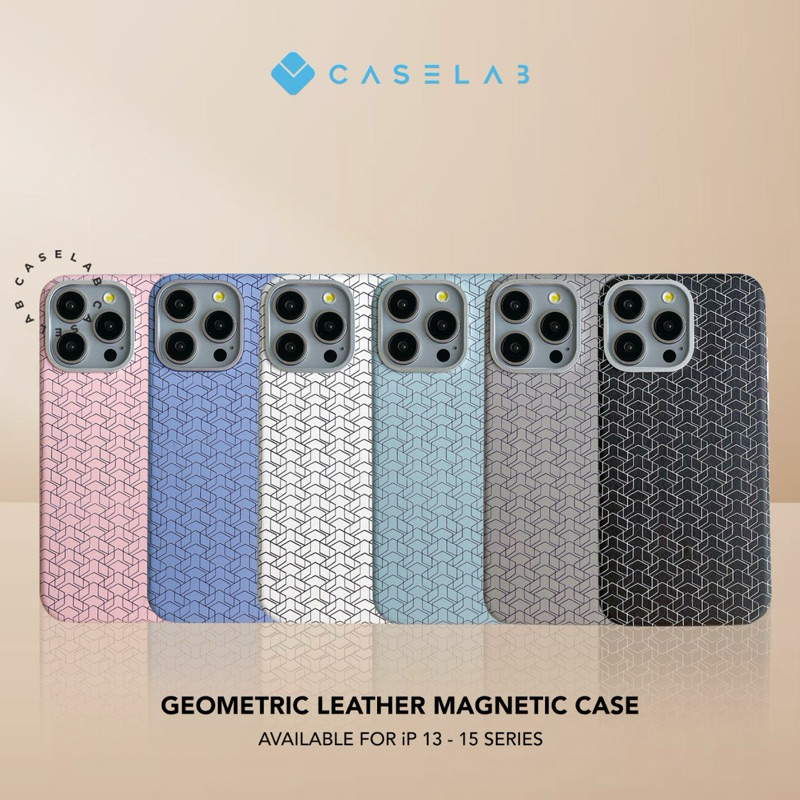 Jual CASELAB GEOMETRIC LEATHER MAGNETIC CASE IPH COMPATIBLE FOR IP 15 ...