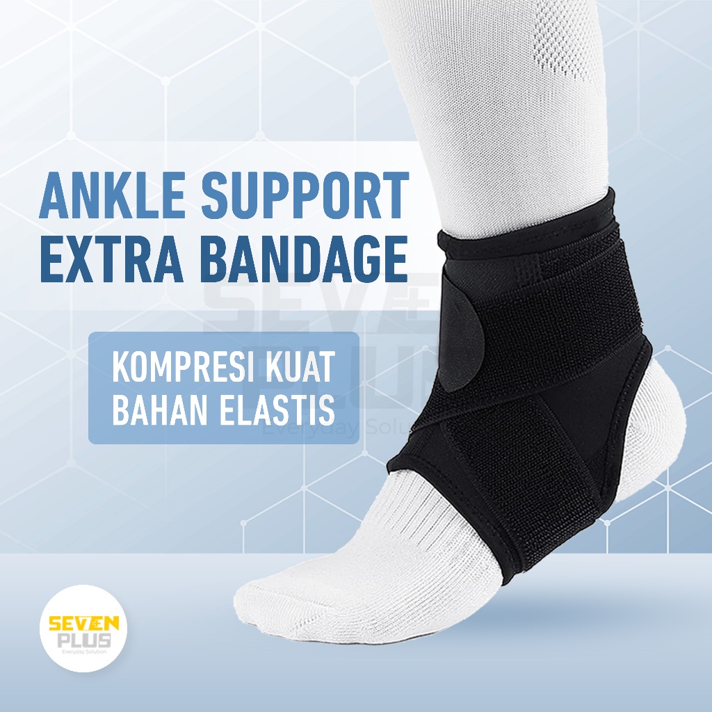 Jual SevenPlus Ankle Support Extra Bandage Premium/ Pelindung Engkel ...