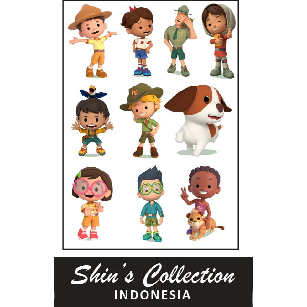 Jual Sticker stiker Leo the wildlife ranger 1 pc | Shopee Indonesia