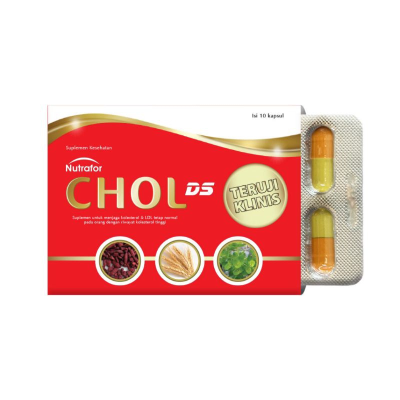 Jual Nutrafor chol DS obat kolesterol ampuh jaga kadar kolesterol ...