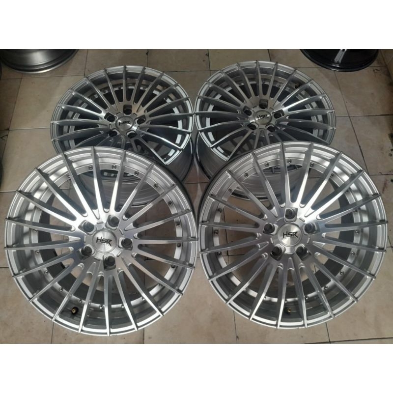 Jual VELG MOBIL BEKAS HSR TANDAM RING 18 PCD 5X114,3 plus ban 235 40 r18 acclera | Shopee Indonesia