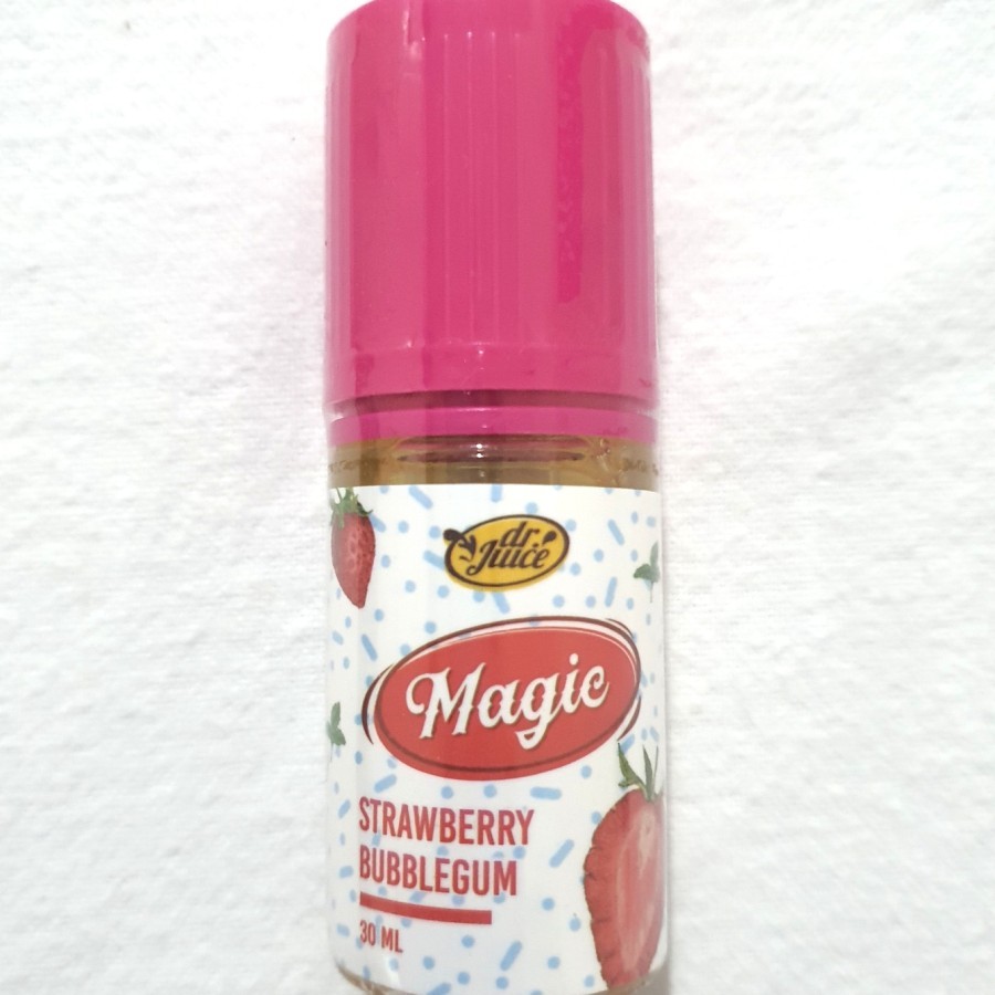 Jual 30ml STRAWBERRY bubblegum HANNA 25mg MAGIC DR juice permen bubble ...