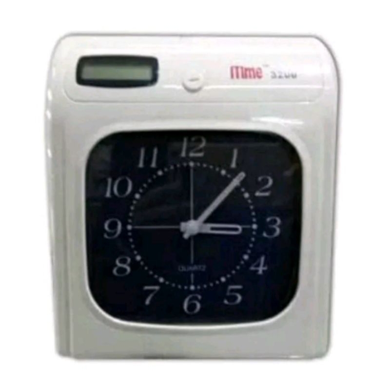 Jual iTime 3200 TIME RECORDER Mesin Absen Ceklok Manual / Absensi ...