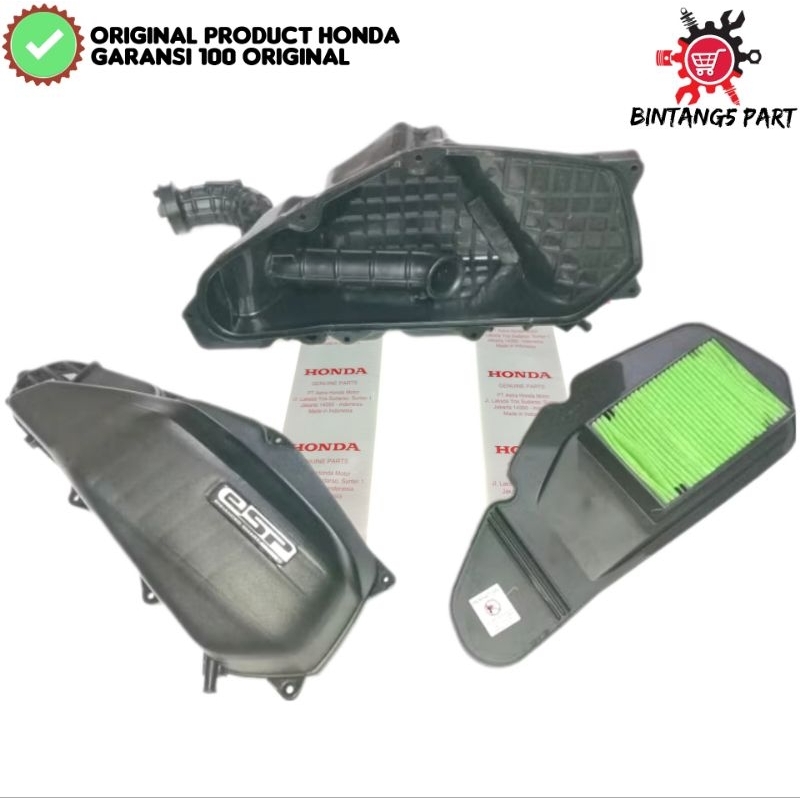 Jual box filter rumah filter dalem vario 125 150 kode part kwn | Shopee ...