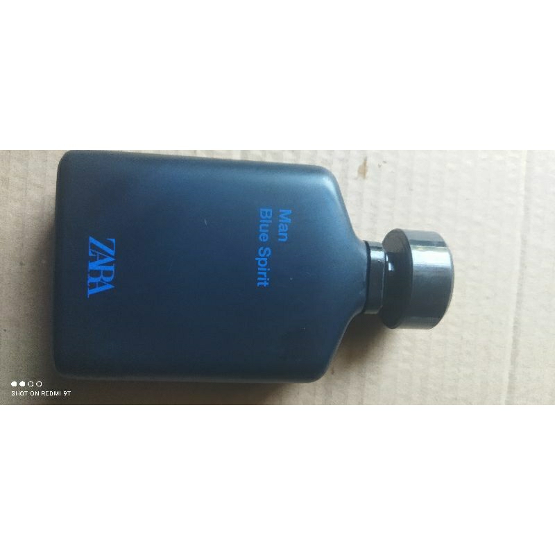 Jual botol kosong PARFUM Zara men blue spirit 100ml ORI | Shopee Indonesia