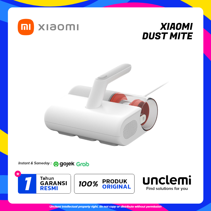 Jual Xiaomi Dust Mite Vacuum Cleaner | Daya Isap Cyclone 12.000 Pa ...