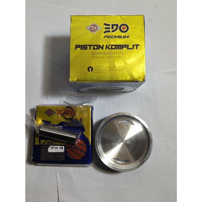 Jual PISTON KIT RACING EDO 70 MM PEN 14 CRF 150 JUPITER MX VIXION R15 ...