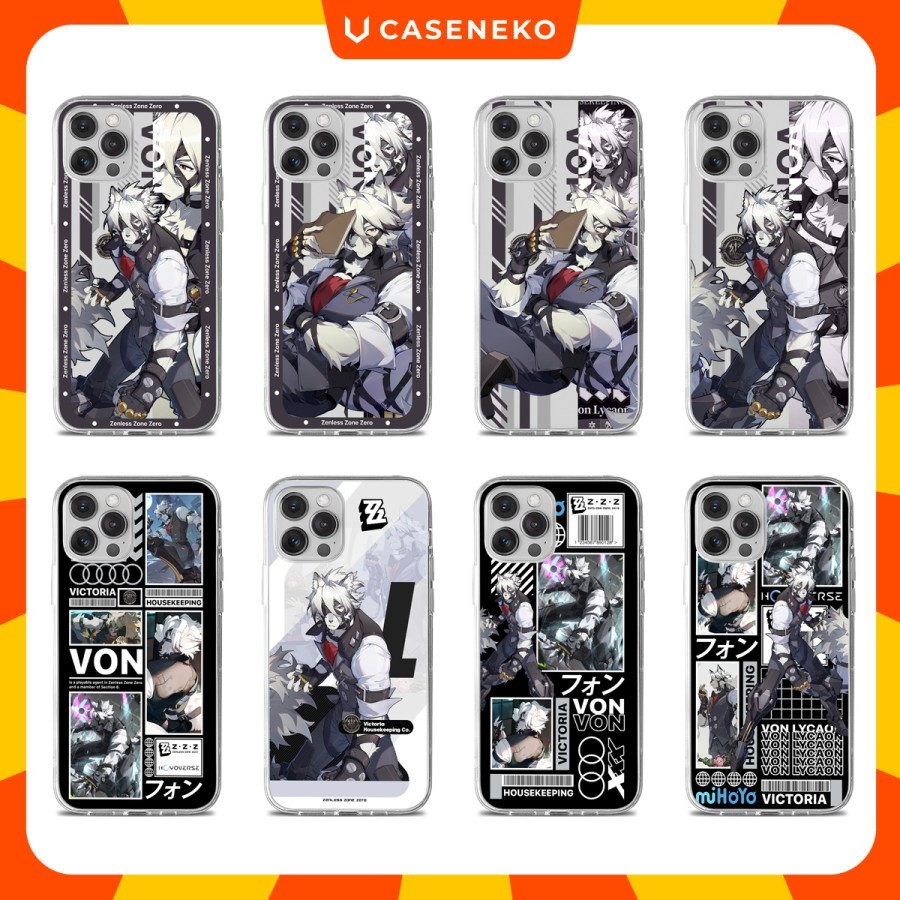 Jual Custom Case Von Lycaon Zenless Zone Zero ZZZ Casing Phone HP 3 ...