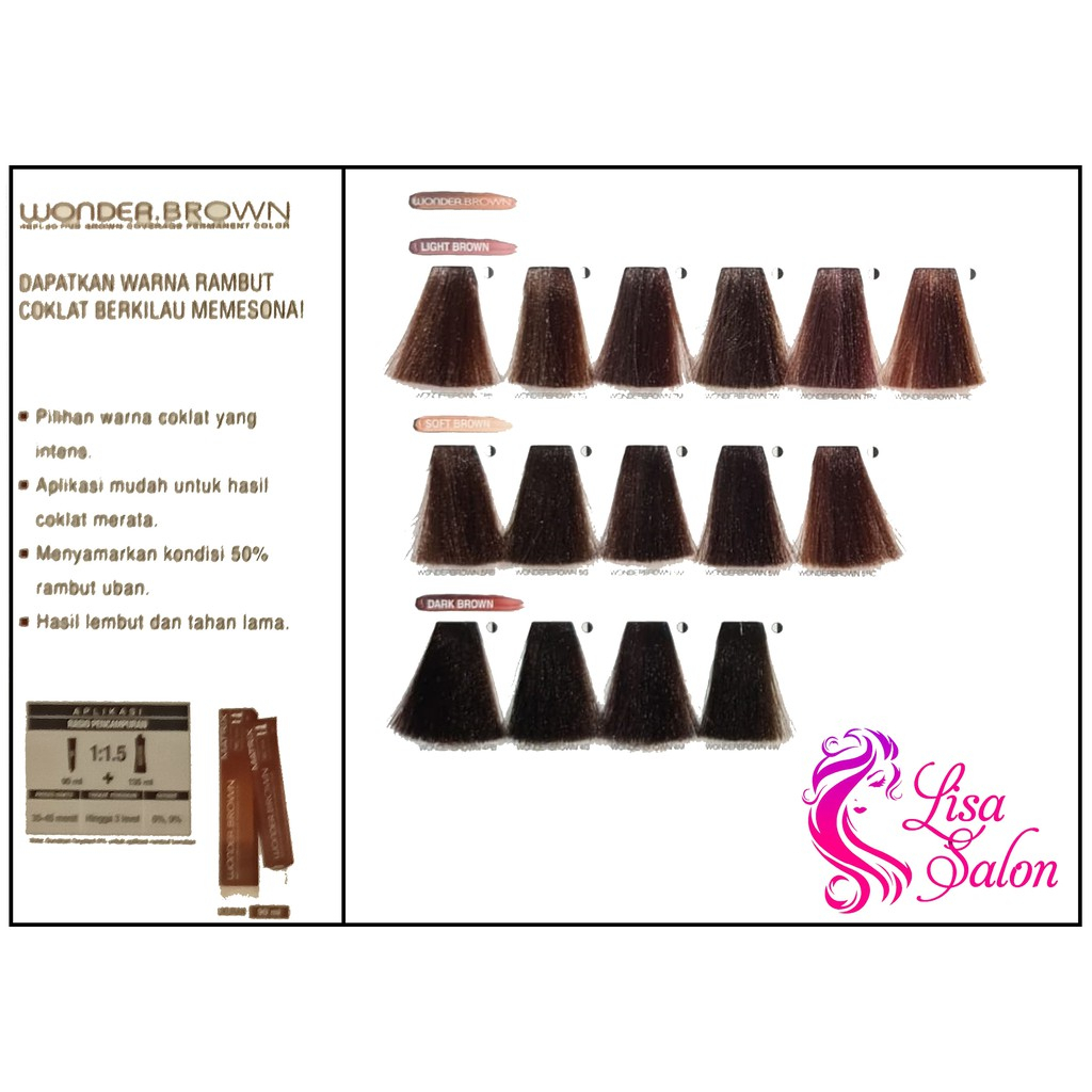 Jual MATRIX Wonderbrown COKLAT INTENS | Shopee Indonesia