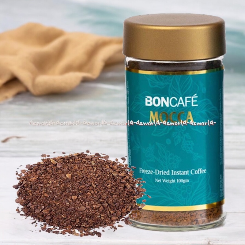 Jual Boncafe Mocca 100gr Freeze Dried Instant Coffee Bon Cafe Moka Bubuk Kasar Kemasan Kaleng ...