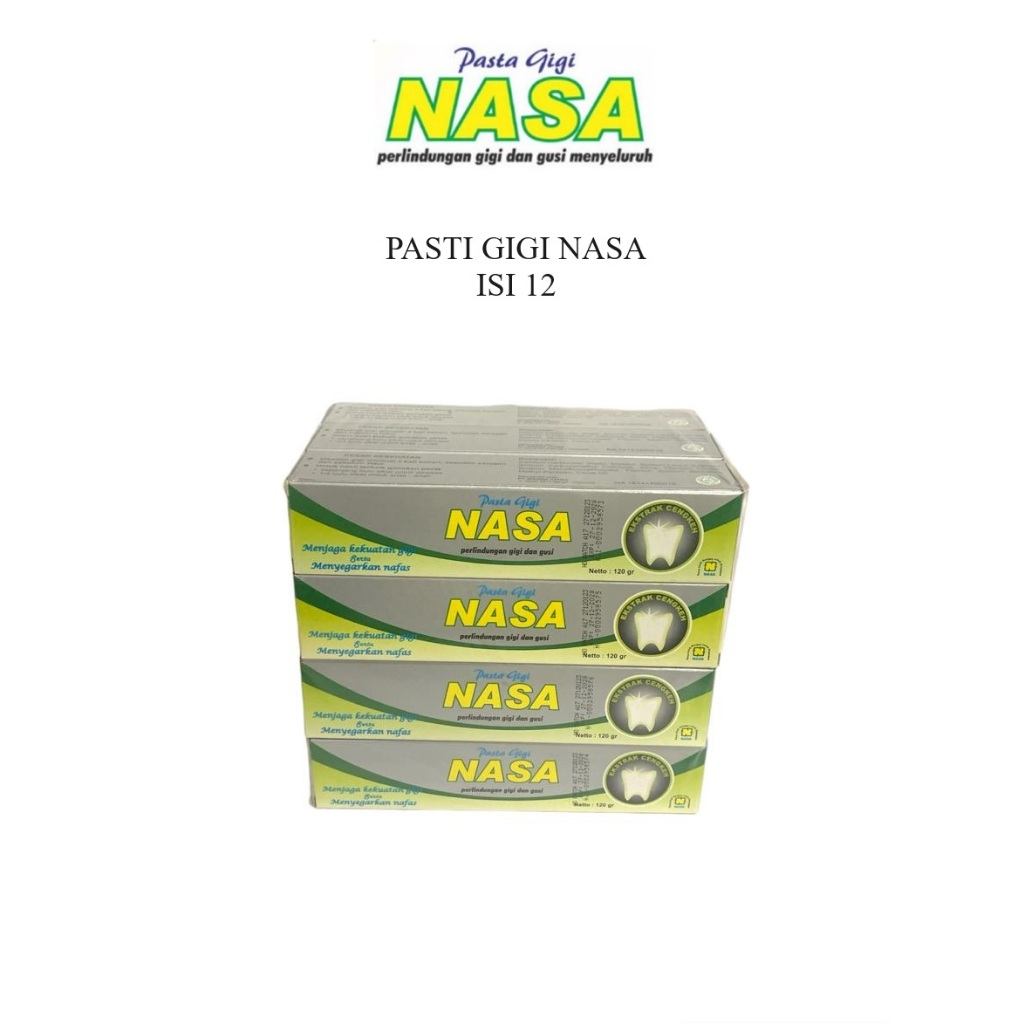 Jual PASTA GIGI NASA ISI 12 PCS / PASTA GIGI HERBAL / PASTA GIGI ...