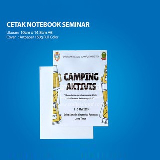 Jual NOTEBOOK CATATAN A6/50 (EVENT, SEMINAR, ACARA, NIKAH, SOUVENIR ...