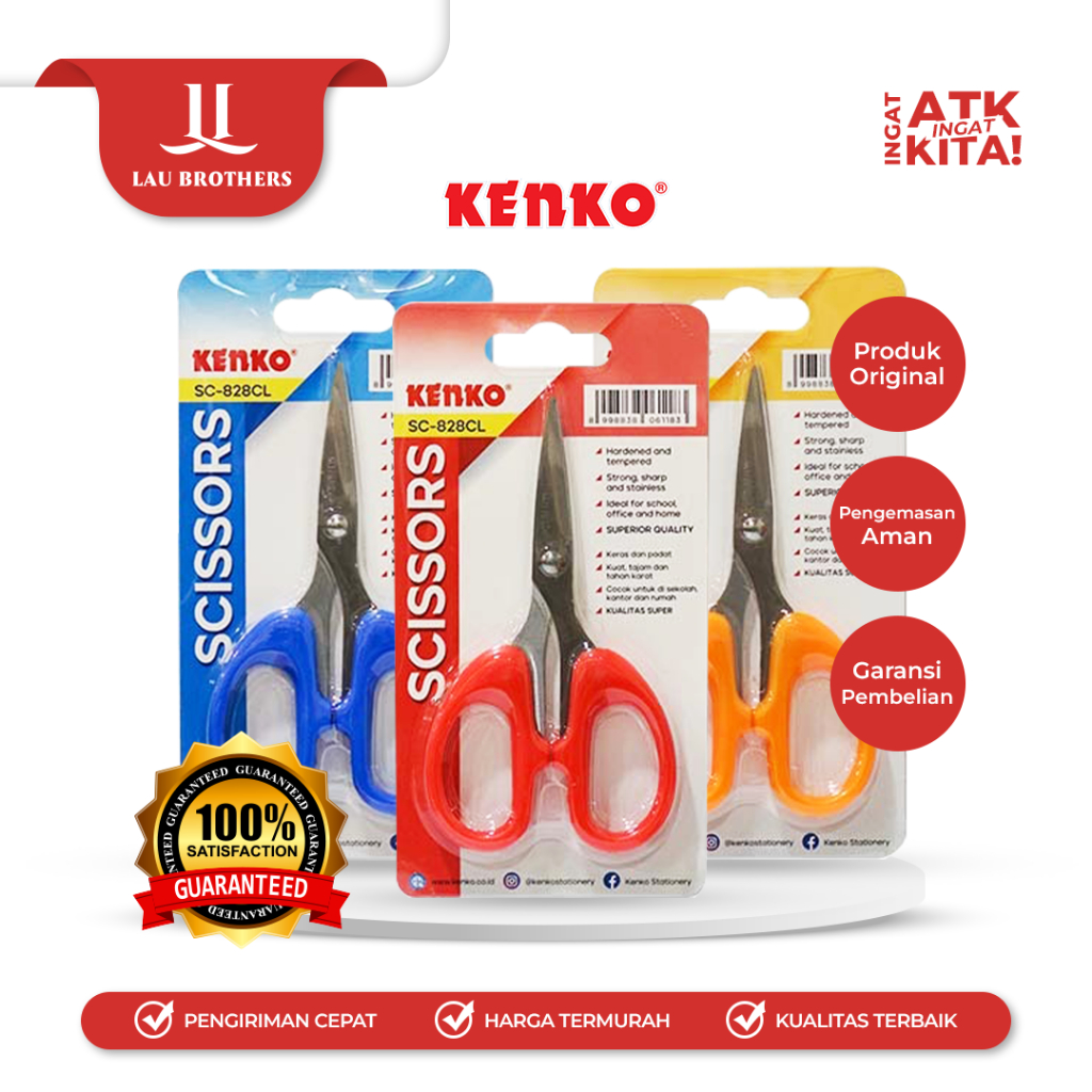 Jual KENKO GUNTING SC-828CL (1PC) | Shopee Indonesia