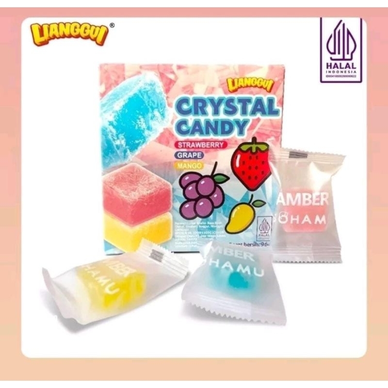 Jual LIANGGUI CRYSTAL CANDY/Permen crystal aneka rasa | Shopee Indonesia