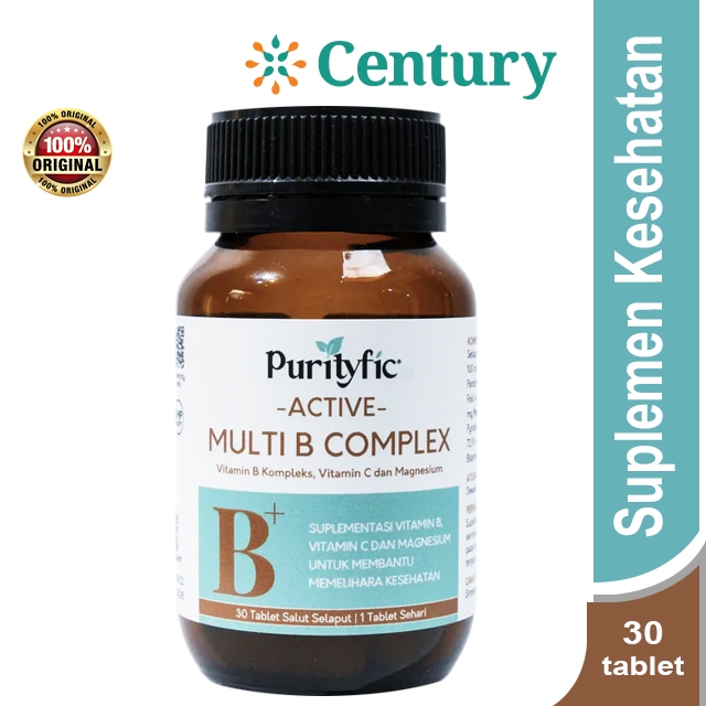 Jual PURITYFI ACTIVE MULTI B COMPLEX 30 TAB / VITAMIN & SUPLEMEN ...