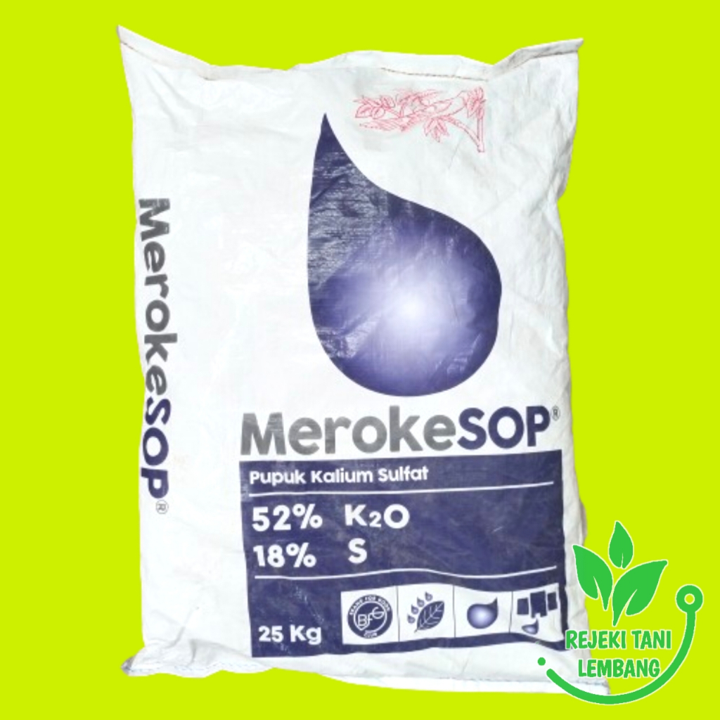Jual PUPUK MEROKE SOP PUPUK KALIUM SULFAT ISI 25 KG | Shopee Indonesia