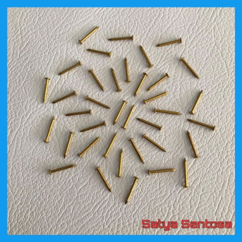 Jual Paku Logo Kuningan 3/8" 1/2" 5/8" 3/4" 1" 1-1/4" 1-1/2" per Pack ...