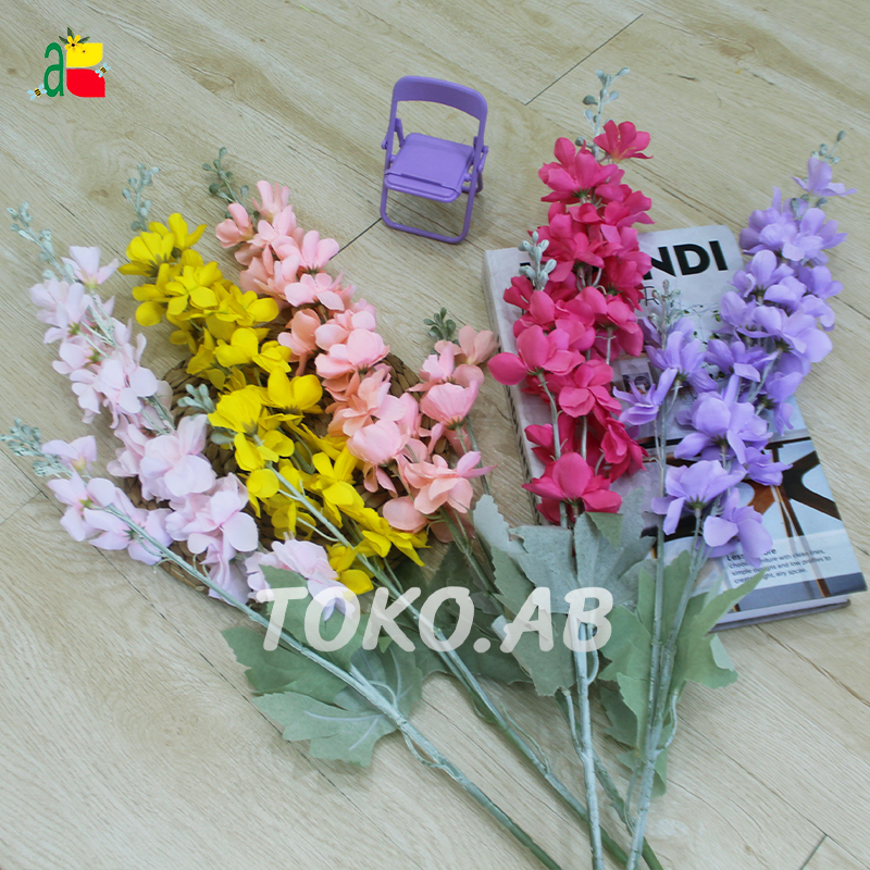 Jual BUNGA SNAPDRAGON 2 CABANG B8126 BUNGA ARTIFICIAL DEKORASI WEDDING ...