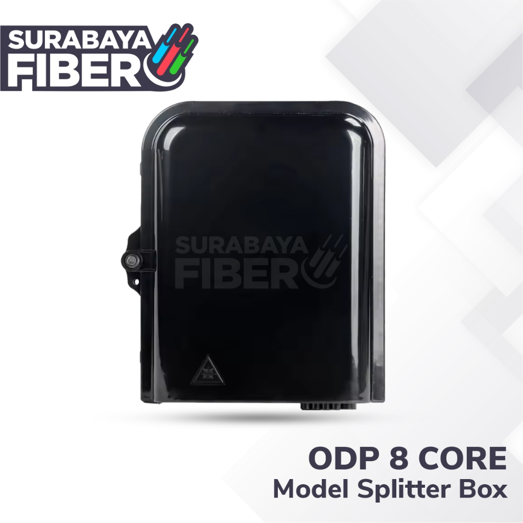 Jual Mini ODP Box 8 Core - Lengkap Klem Tiang - Lengkap Splitter Box 1: ...