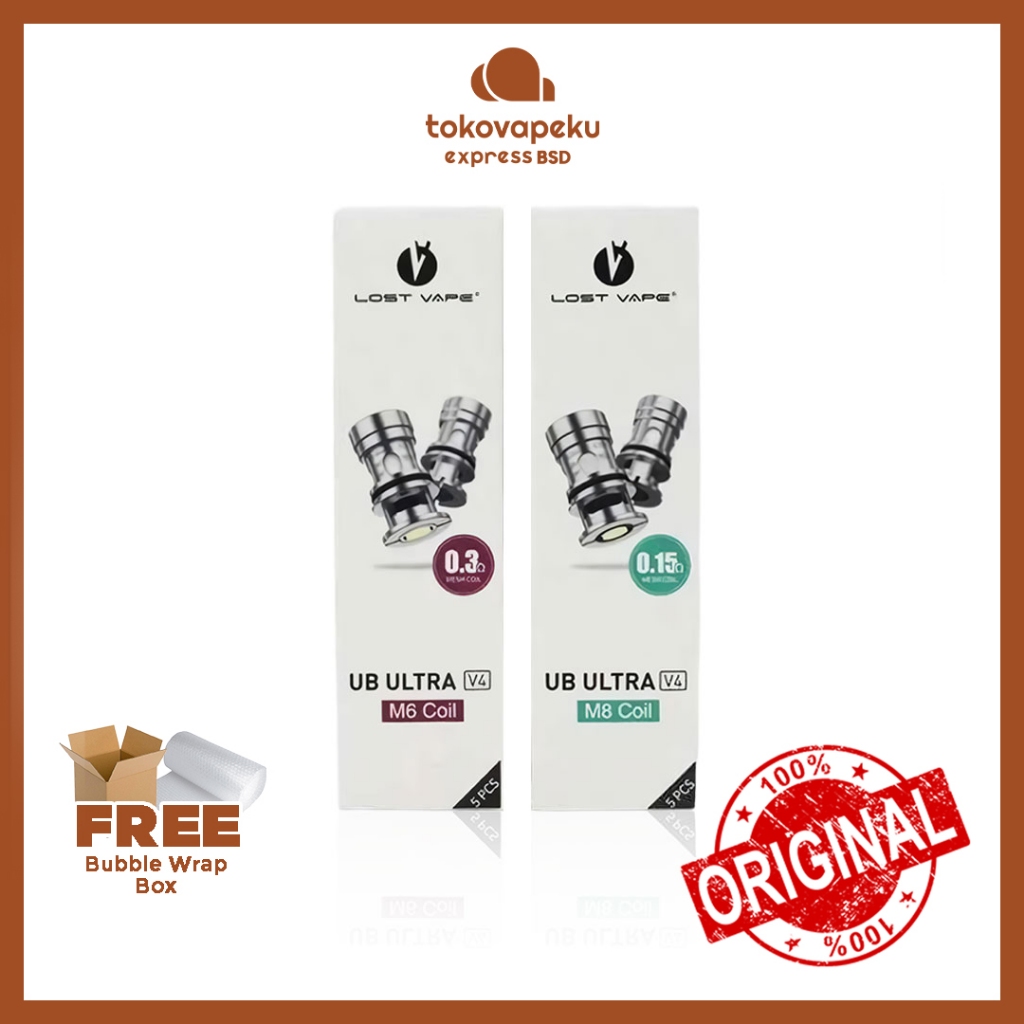 Jual COIL UB ULTRA V4 COIL B60 COIL B80 UB ULTRA COIL LOST VAPE ...