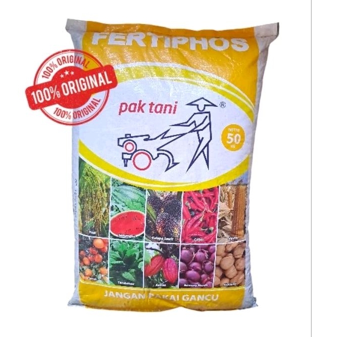 Jual Pupuk FERTIPHOS - 50 Kg SAPROTAN UTAMA (100% Original) | Shopee ...