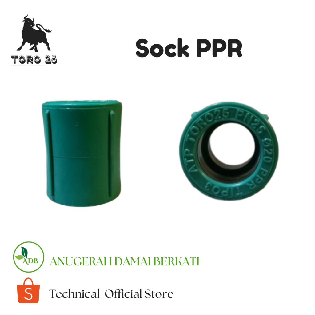 Jual SOCK PPR Merk TORO 25 Made in Italy | Shopee Indonesia