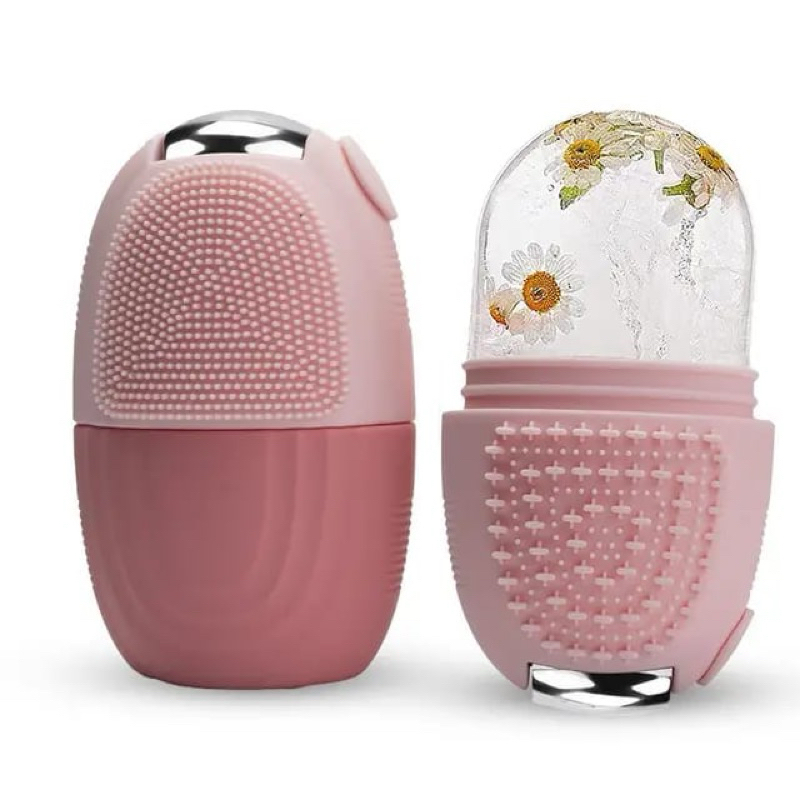 Jual FACIAL ICE CONTOUR HOLDER/ROLLER FACE MASK/ALAT PIJAT WAJAH DENGAN ...