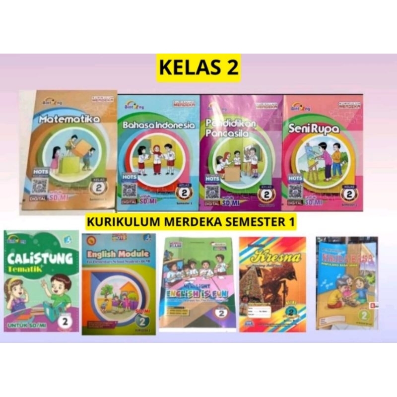 Jual LKS BINTANG KELAS 2 PANCASILA MATEMATIKA BAHASA INDONESIA SENI ...