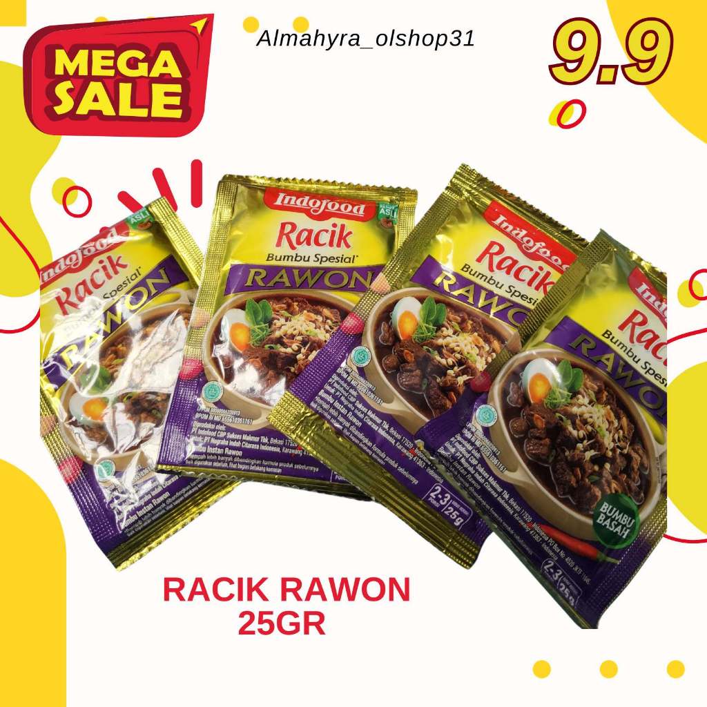 Jual Racik Bumbu Spesial RAWON 25g / BUMBU MASAKAN / PENYEDAP RASA ...