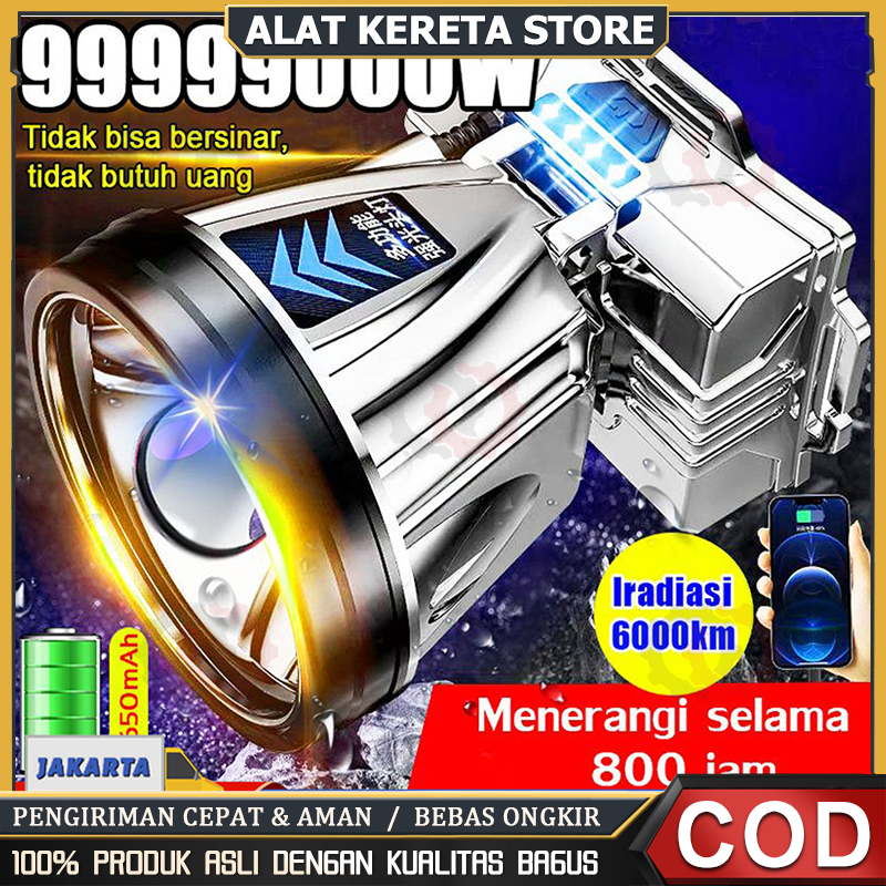 Jual LED Headlamp 500Watt Penerangan terus menerus selama 800 jam senter super terang lampu ...