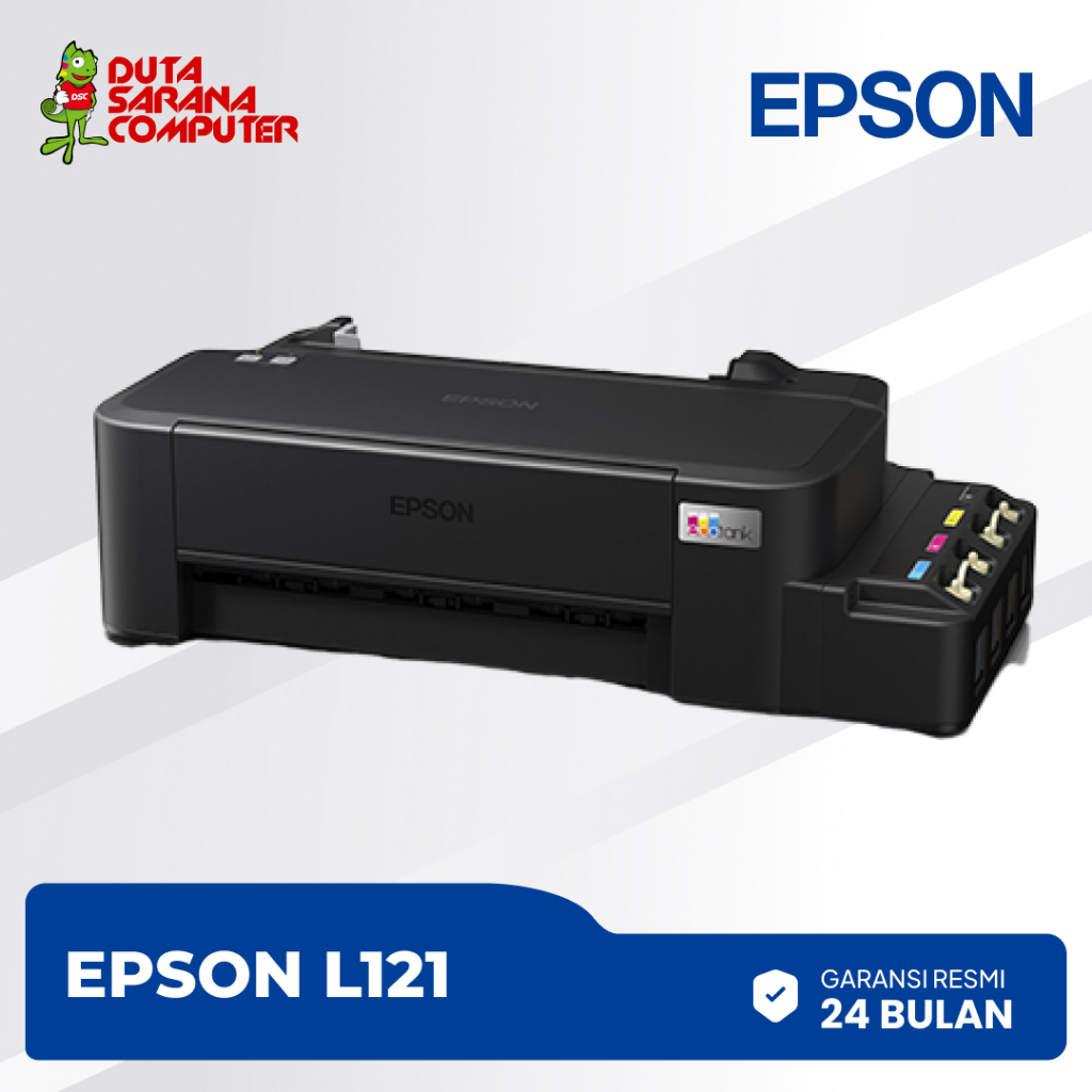 Jual Printer Epson L121 L-121 Original Pengganti L120 Ink Tank A4 Inktank Print Only Printer ...